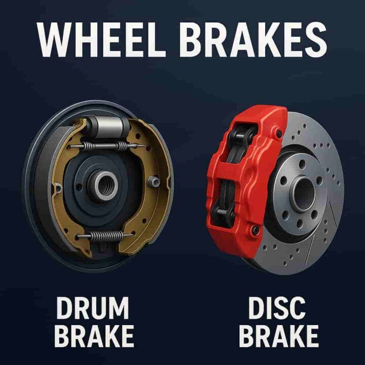 Anti-lock Braking System (ABS) | Working Principle, Functions, Types ...